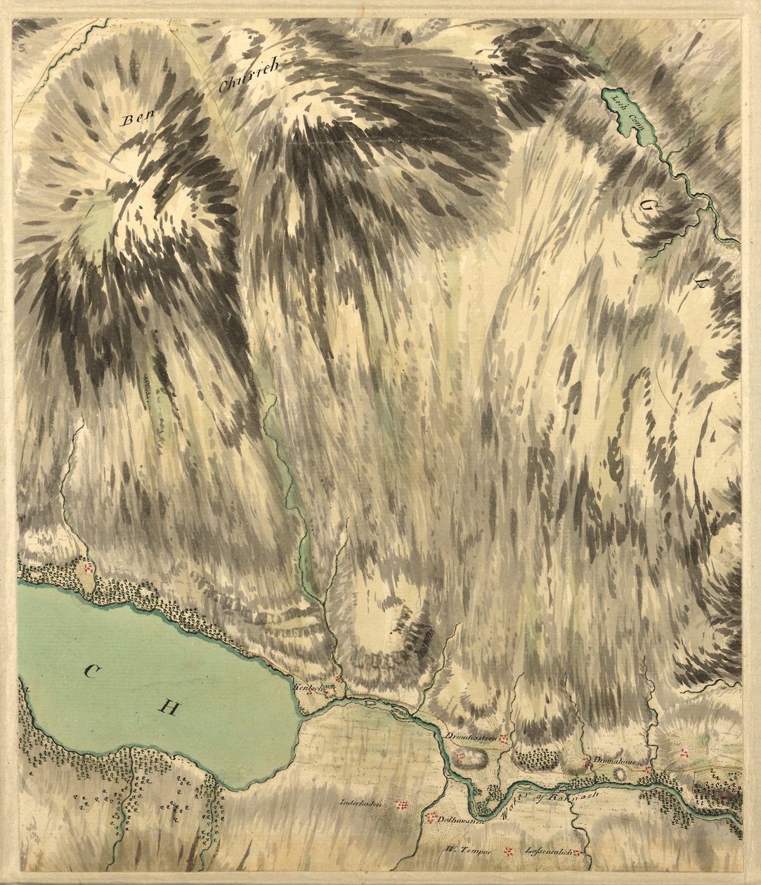 Roy Military Survey of Scotland by William Roy