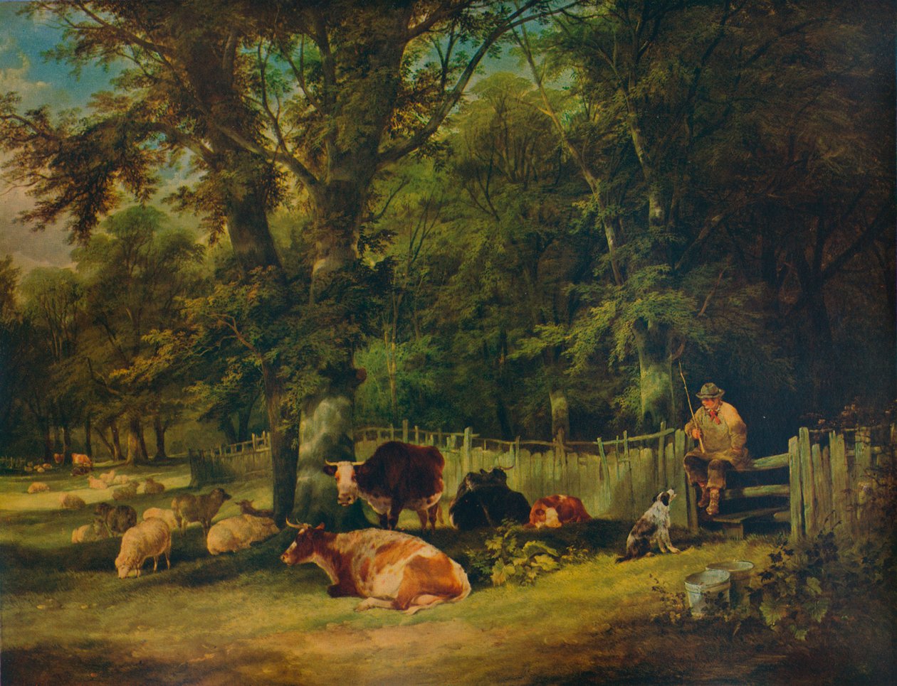 A Shady Corner by William Shayer: Buy fine art print