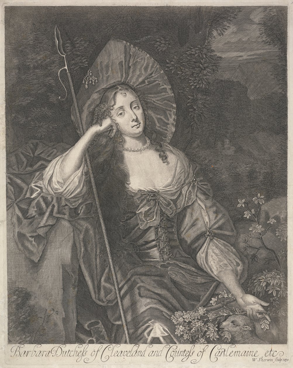 Barbara Duchess of Cleveland as a Shepherdess