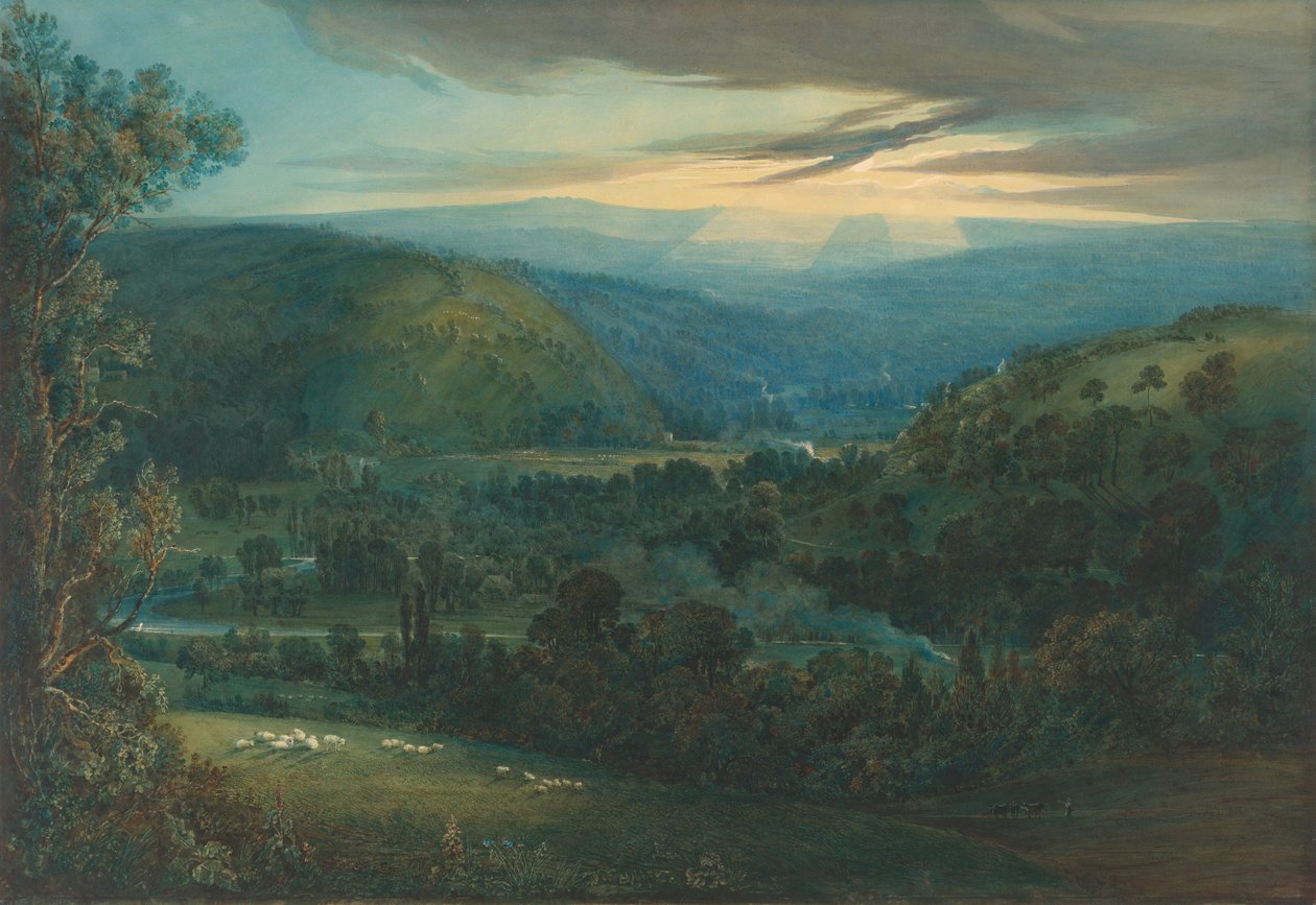 Dawn in the Valleys of Devon, 1832