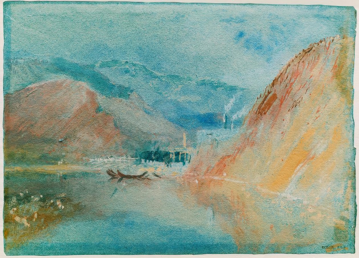 The Ironworks of Quint by Joseph Mallord William Turner