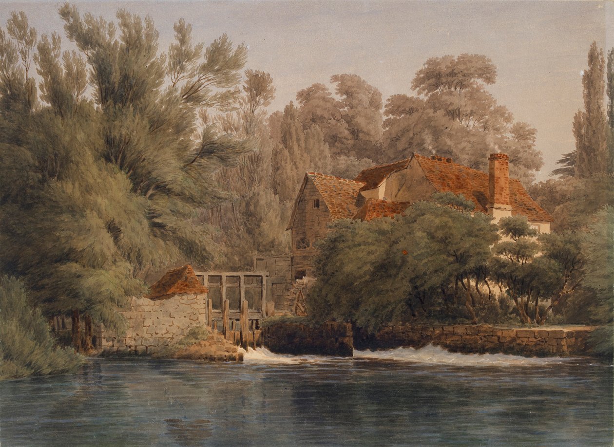 Iffley Mill by Joseph Mallord William Turner