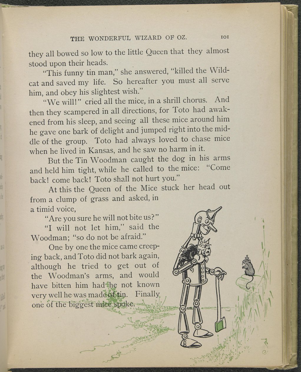 Illustration from "The Wonderful Wizard of Oz" by Lyman Frank Baum