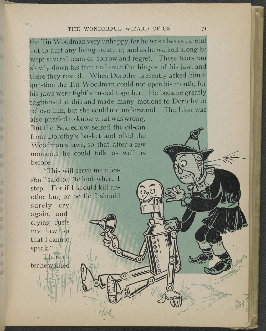 Illustration from "The Wonderful Wizard of Oz"