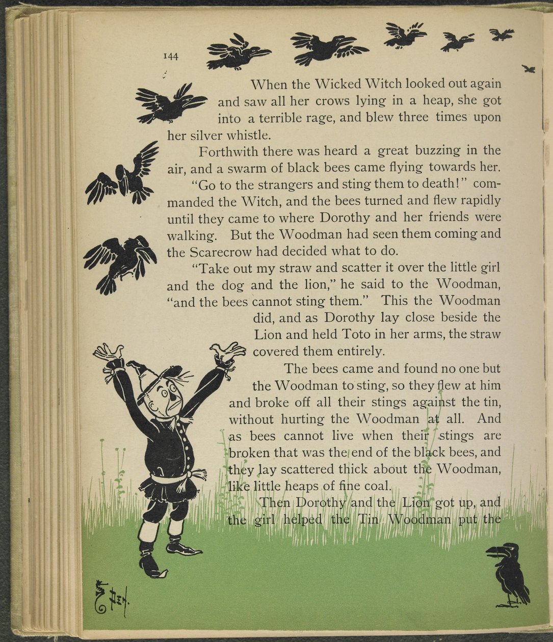 Illustration from "The Wonderful Wizard of Oz"