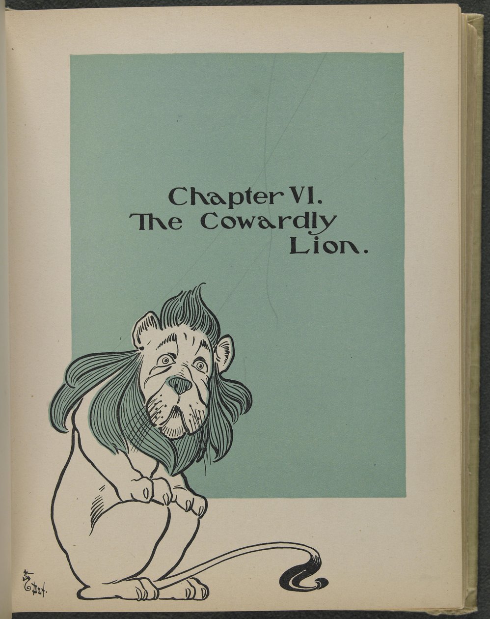 Illustration from "The Wonderful Wizard of Oz" by Lyman Frank Baum