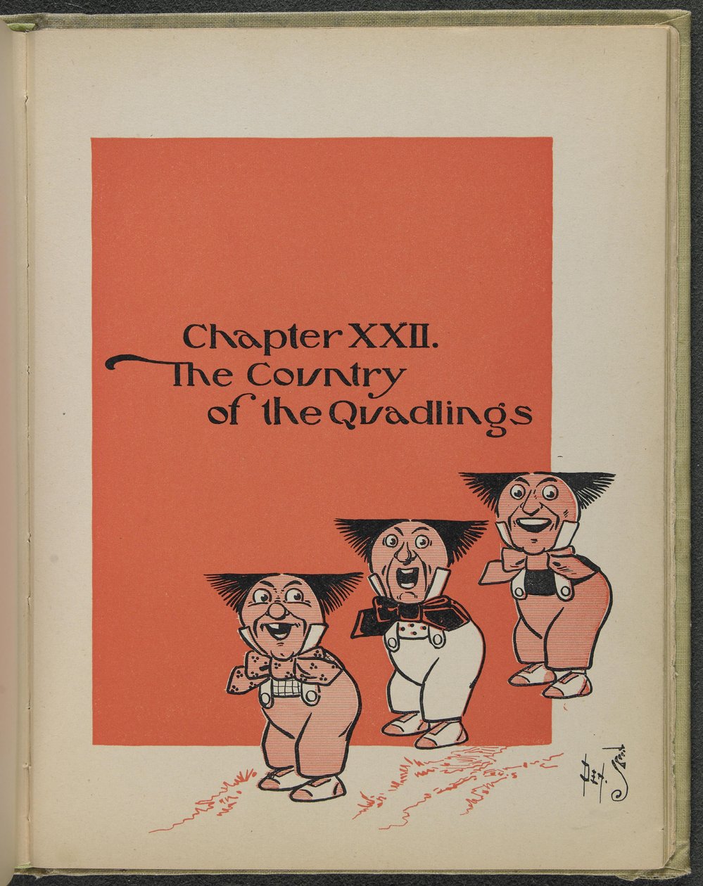 Illustration from "The Wonderful Wizard of Oz" by Lyman Frank Baum