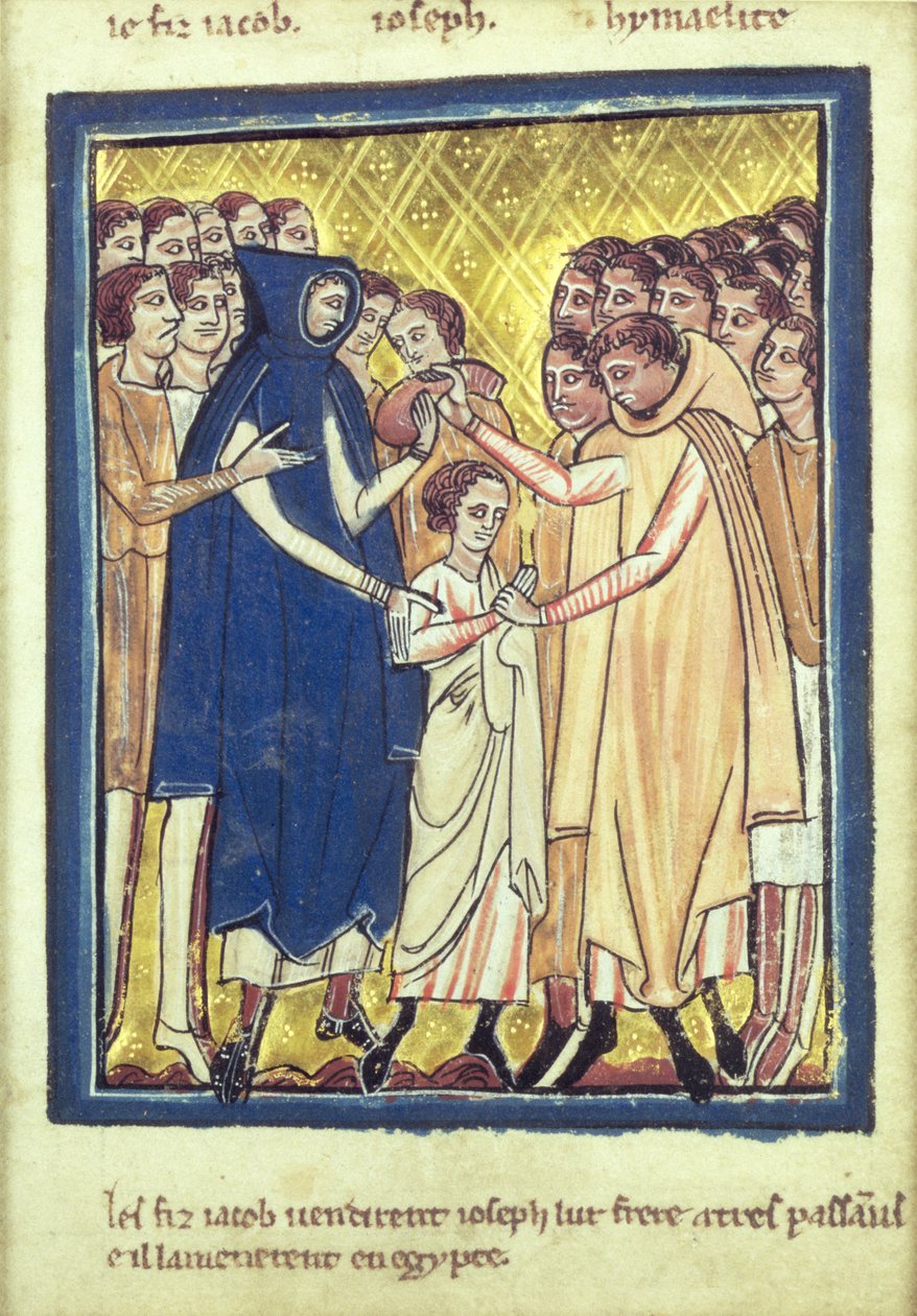 Joseph Sold by His Brothers from a Book of Bible Pictures