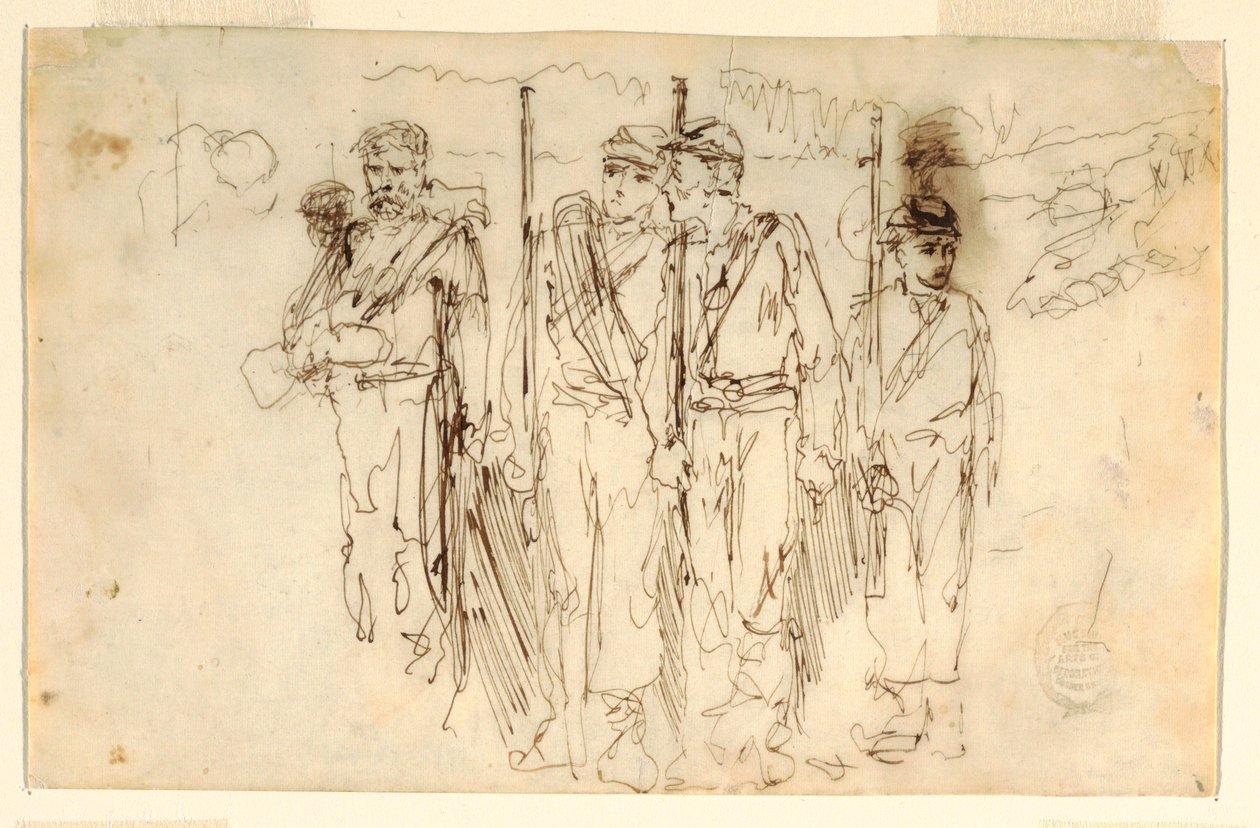 The Walking Wounded, 1861-62 by Winslow Homer