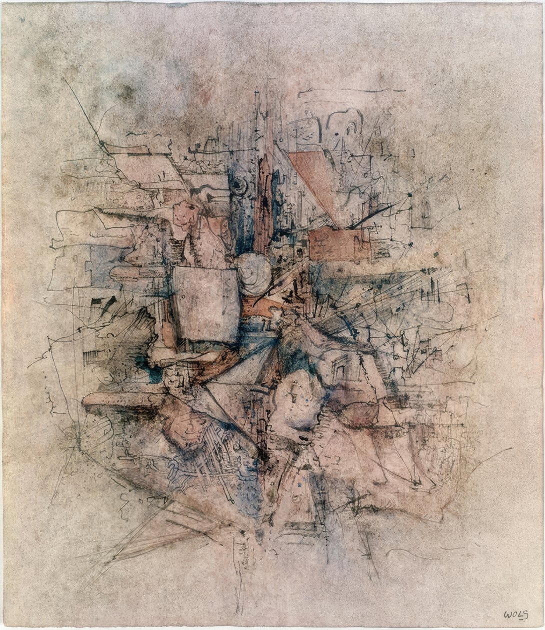 Taut Strings by Wols: Highest-quality art reproduction