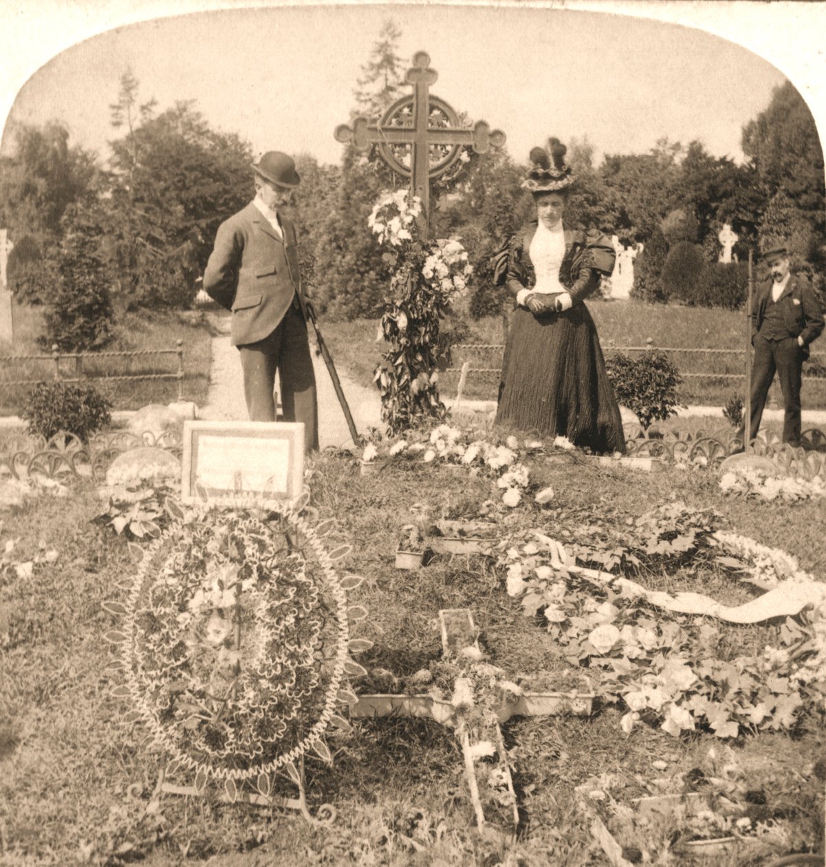 The Grave of Charles Stewart Parnell, Ireland's Greatest Leader, Dublin