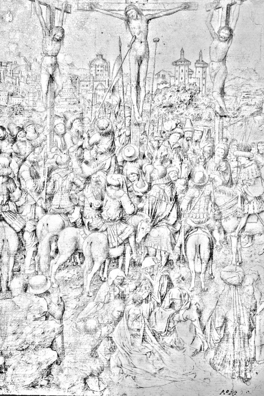 Crucifixion of Christ (drawing, ca. 1440)