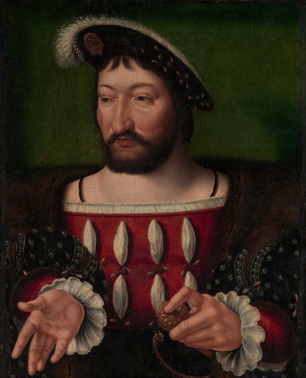 Francis I, King of France by Workshop of Joos van Cleve