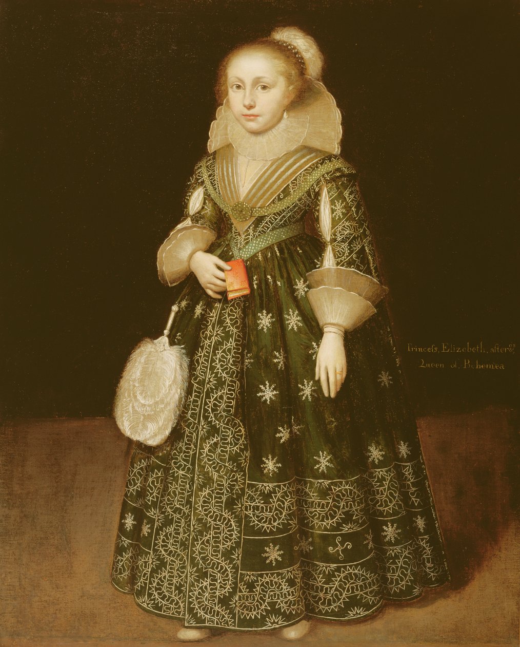Portrait of a Young Girl, Traditionally Said to be Elizabeth, Queen of ...
