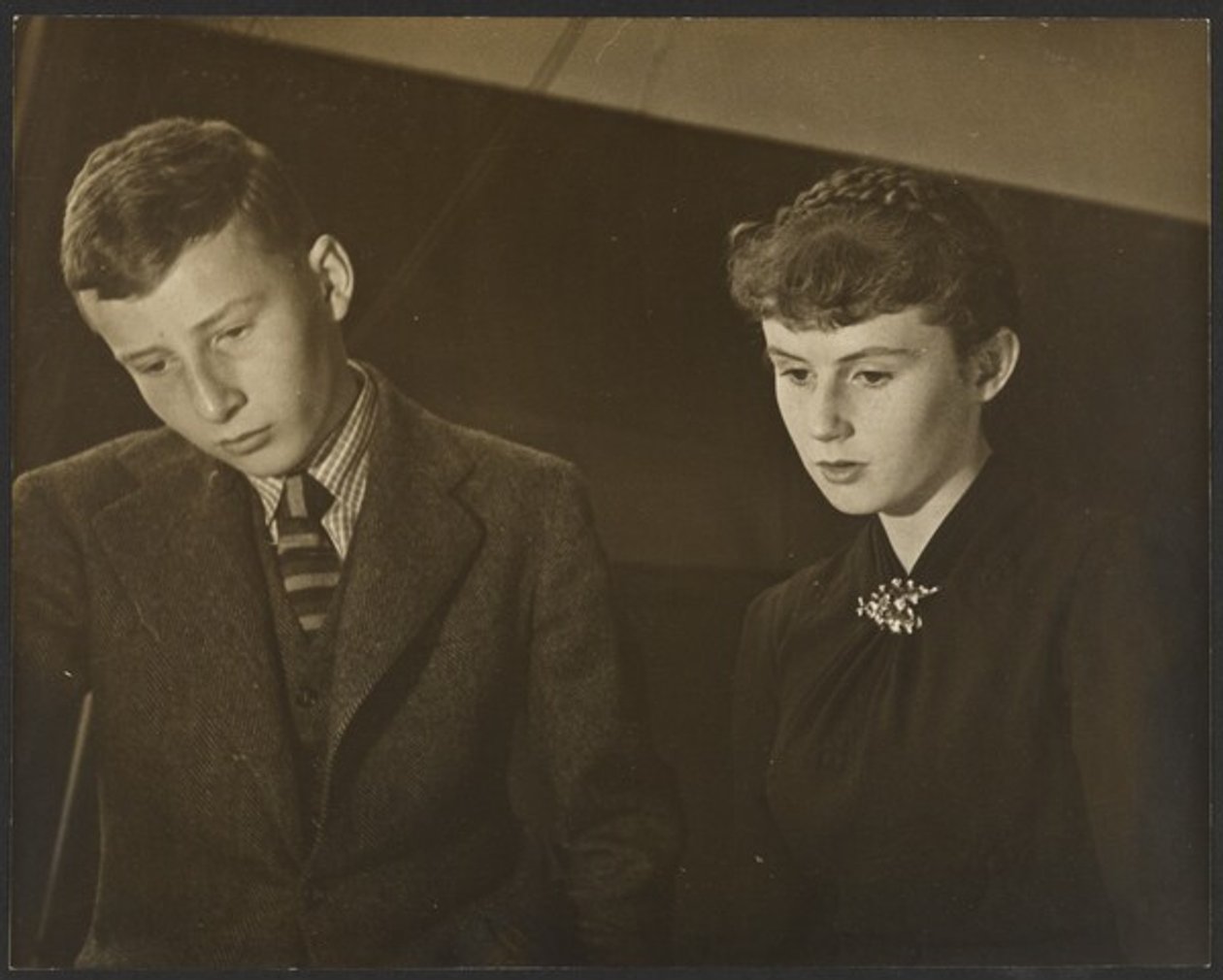 Sandy and Belinda Brook by Yasuo Kuniyoshi: Fine art print