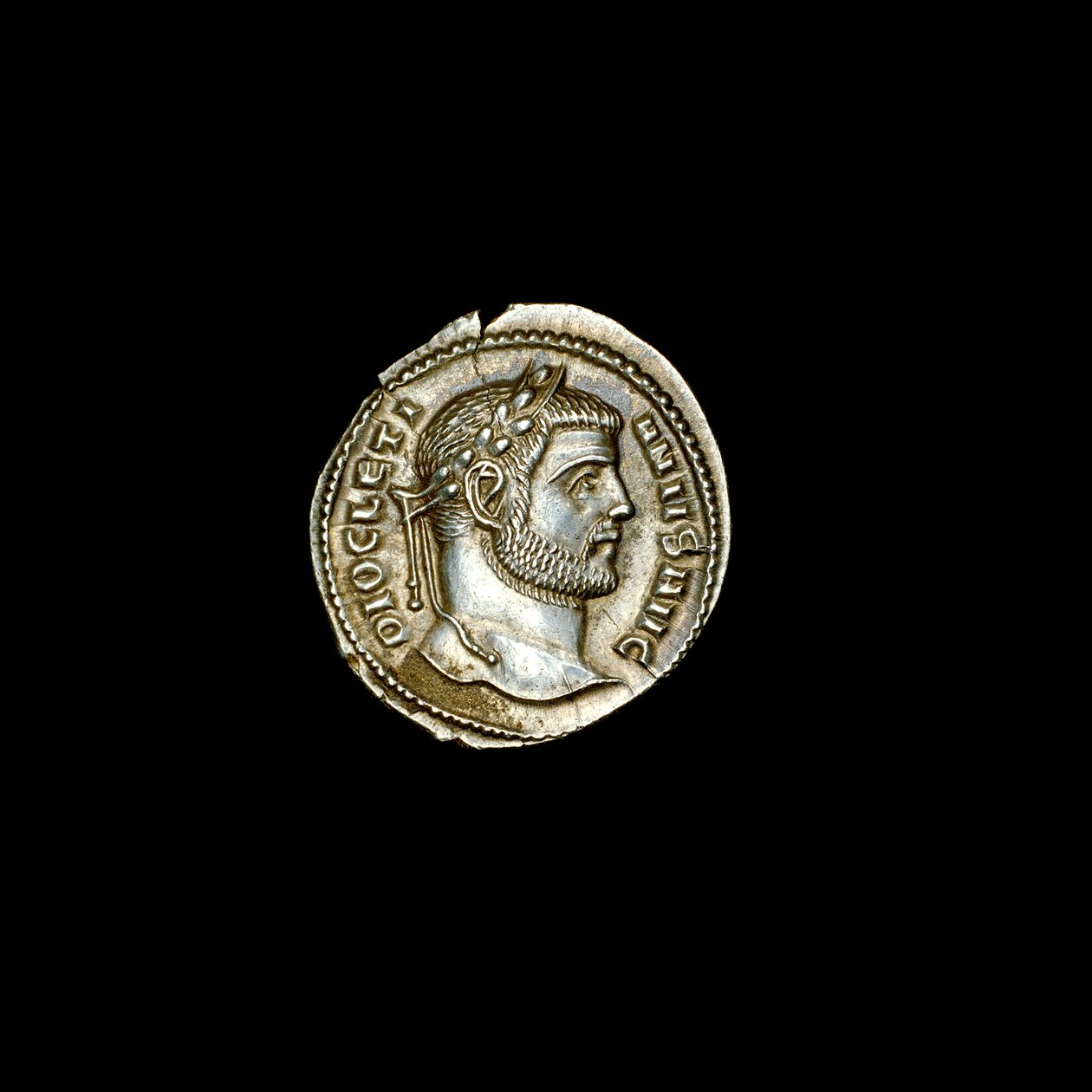Ancient Roman Coin depicting Diocletian, 284-305 AD