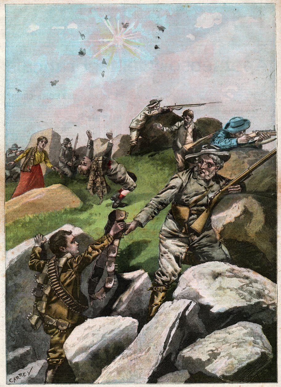 Boers' War by John Pardon: Highest-quality art reproduction