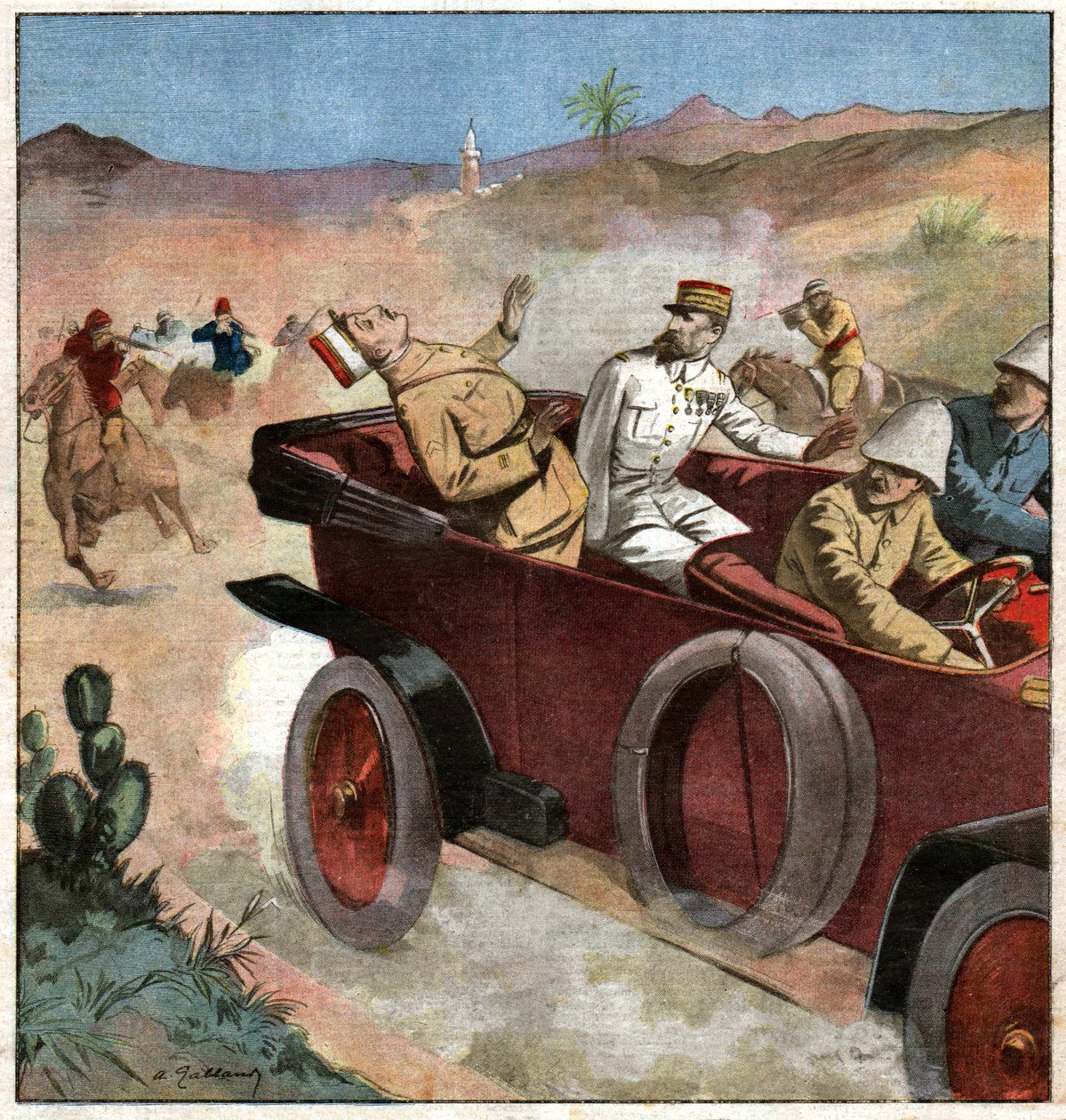 Henri Gouraud by Ferdinand Georg Waldmuller