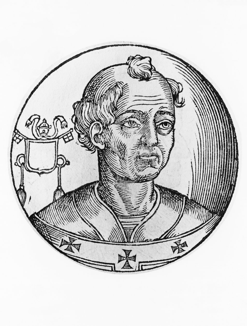 Portrait of Anastasius III by William Walcutt