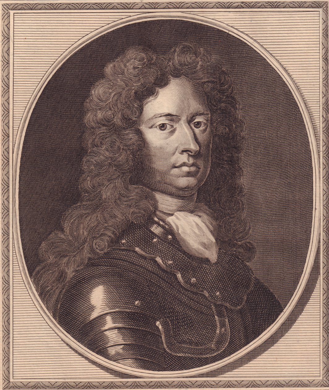 Portrait of English soldier Thomas Tollemache, copper engraving by John ...