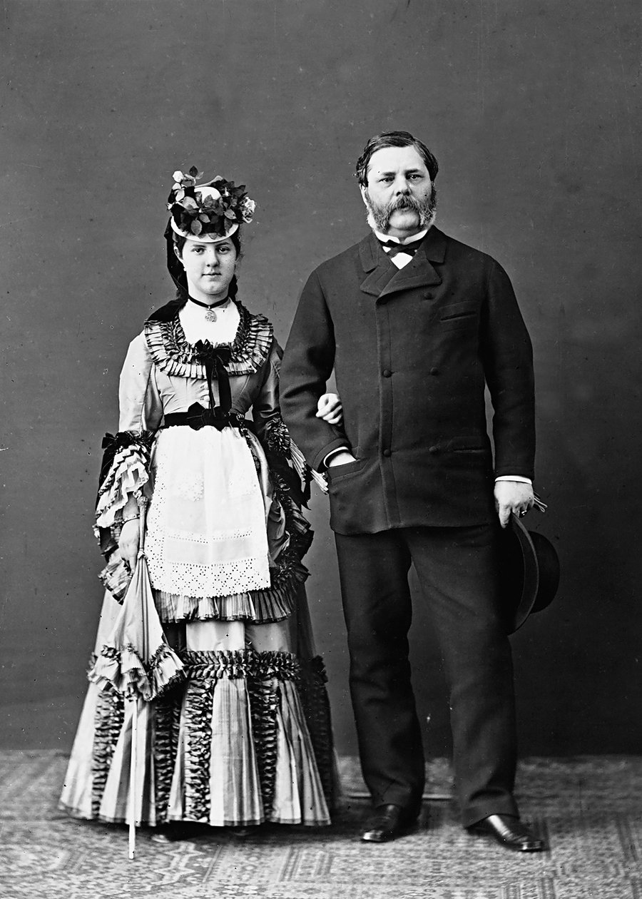 Portrait of Mr and Mrs Acara by Henry Charles Fehr