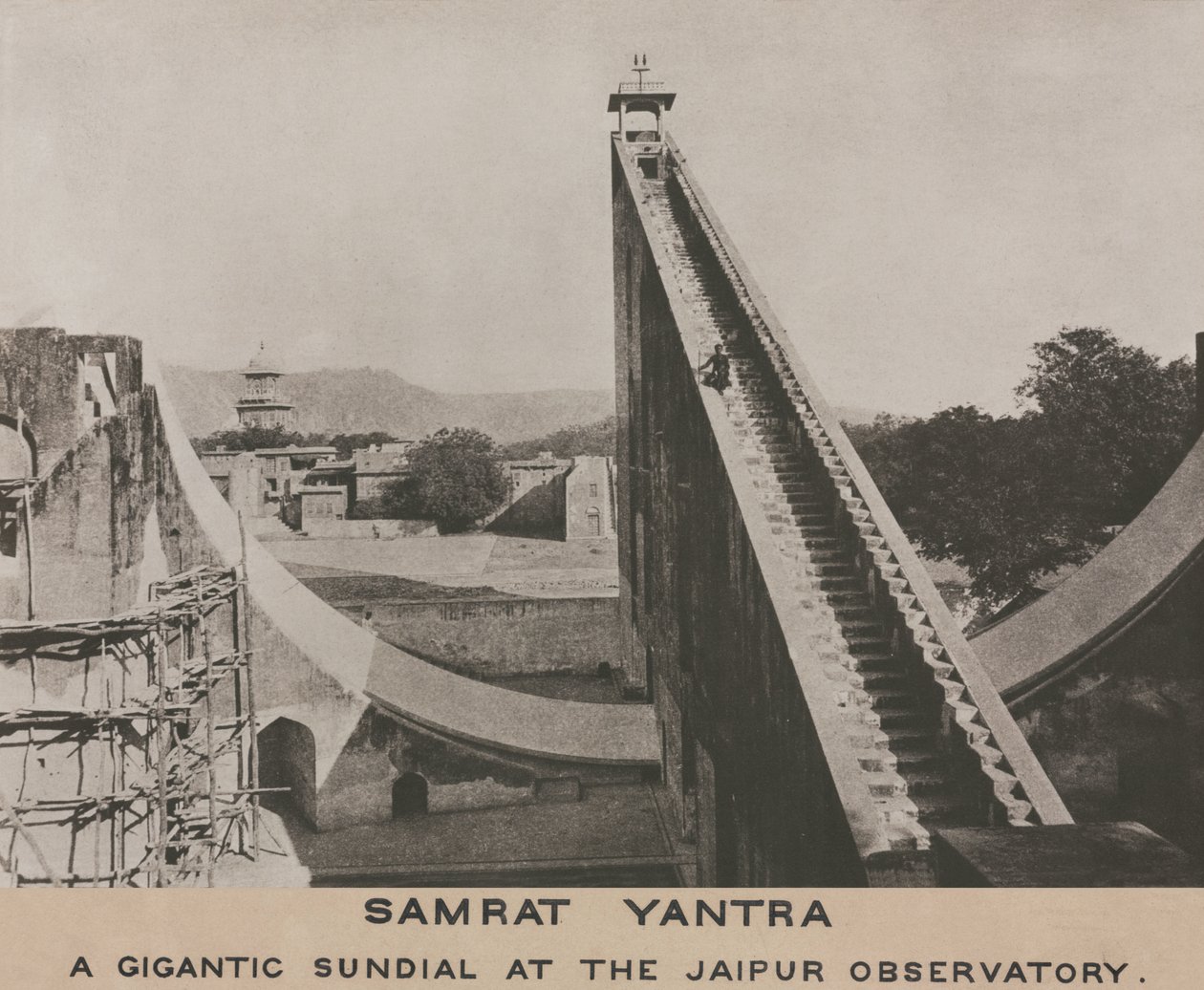 Samrat Yantra at Jaipur Observatory, India
