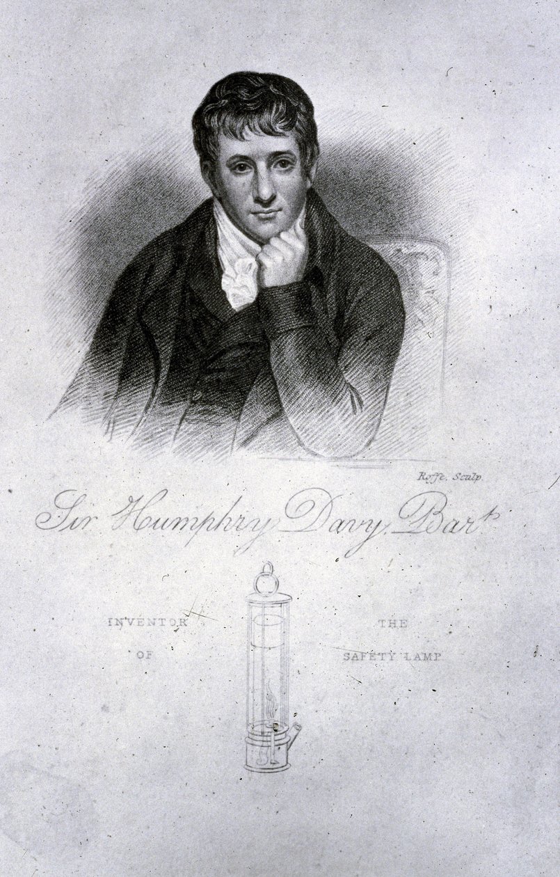 Sir Humphry Davy, Chemist by Frederick (attr. to) Barnard