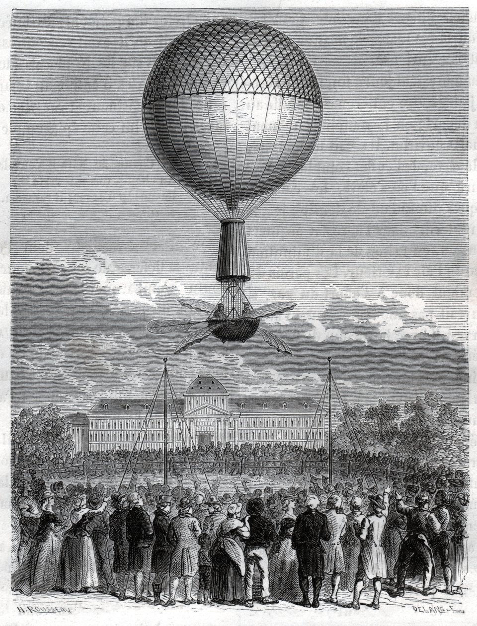 Flight of Jean Pierre Blanchard