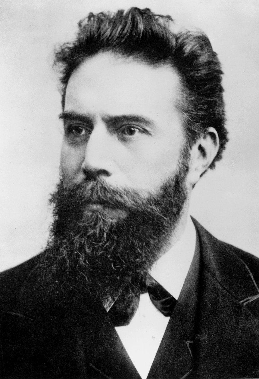 Wilhelm Conrad Roentgen, German physicist, c 1890