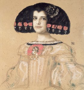 Portrait of Giulia, Wife of Cesare D'Este by Sante Peranda