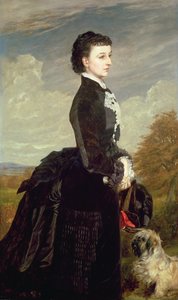 Portrait of Bertha von Piloty by Hans Makart