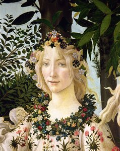 Primavera (detail) by Sandro Botticelli: Fine art print