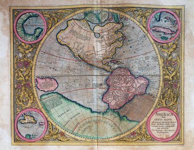World Map by Abraham Ortelius (1527-1598)