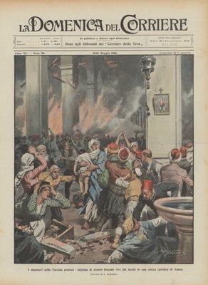The massacres in Asian Turkey, thousands of Armenians burned alive by ...