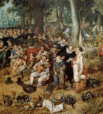 Allegory of the Truce of 1609 between the Netherlands and Spain (detail)