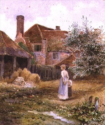 The Farmyard by Alice Squire: Buy fine art print