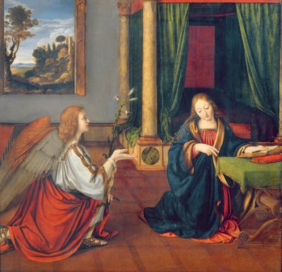 The Annunciation, 1506 by Andrea Solario: Fine art print
