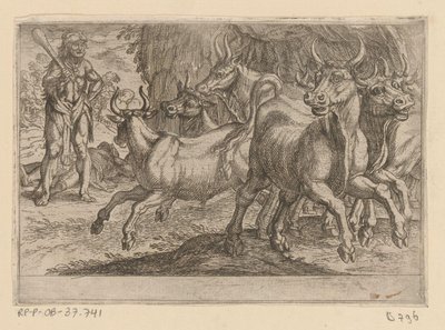 Hercules and the Cattle of Geryon by Antonio Tempesta