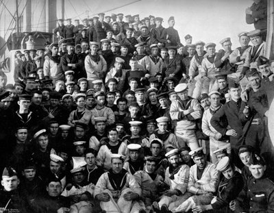 The company of the first class cruiser, HMS Imperieuse, 1896