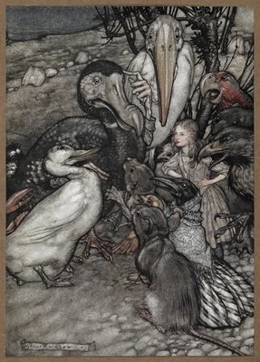 Alice and the Animals After the Caucus Race