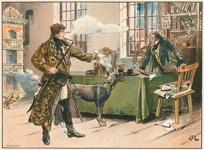 Life of Otto von BIsmarck by Carl Rohling: Fine art print