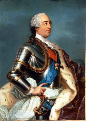 Portrait of Louis XV by Carle van Loo: Buy fine art print