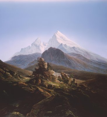 The Watzmann by Caspar David Friedrich: Buy fine art print