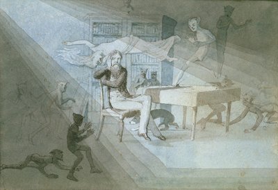 Self Portrait by Charles Altamont Doyle: Fine art print