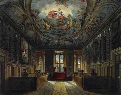 The Queen's Guard Chamber, Windsor Castle, from 'Royal Residences'
