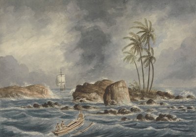 Point de Galle, Ceylon (Sri Lanka) by Charles Dyce