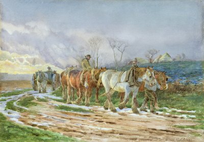 Homeward Bound by Charles James Adams: Buy fine art print