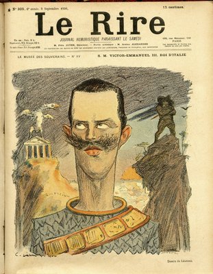 Illustration of Charles Leandre (1862-1934) for the Cover of Le Rire