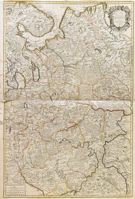 Map of Muscovy by Charles Price: Buy fine art print