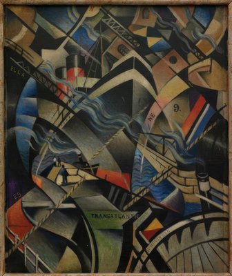 The Arrival by Christopher Richard Wynne Nevinson
